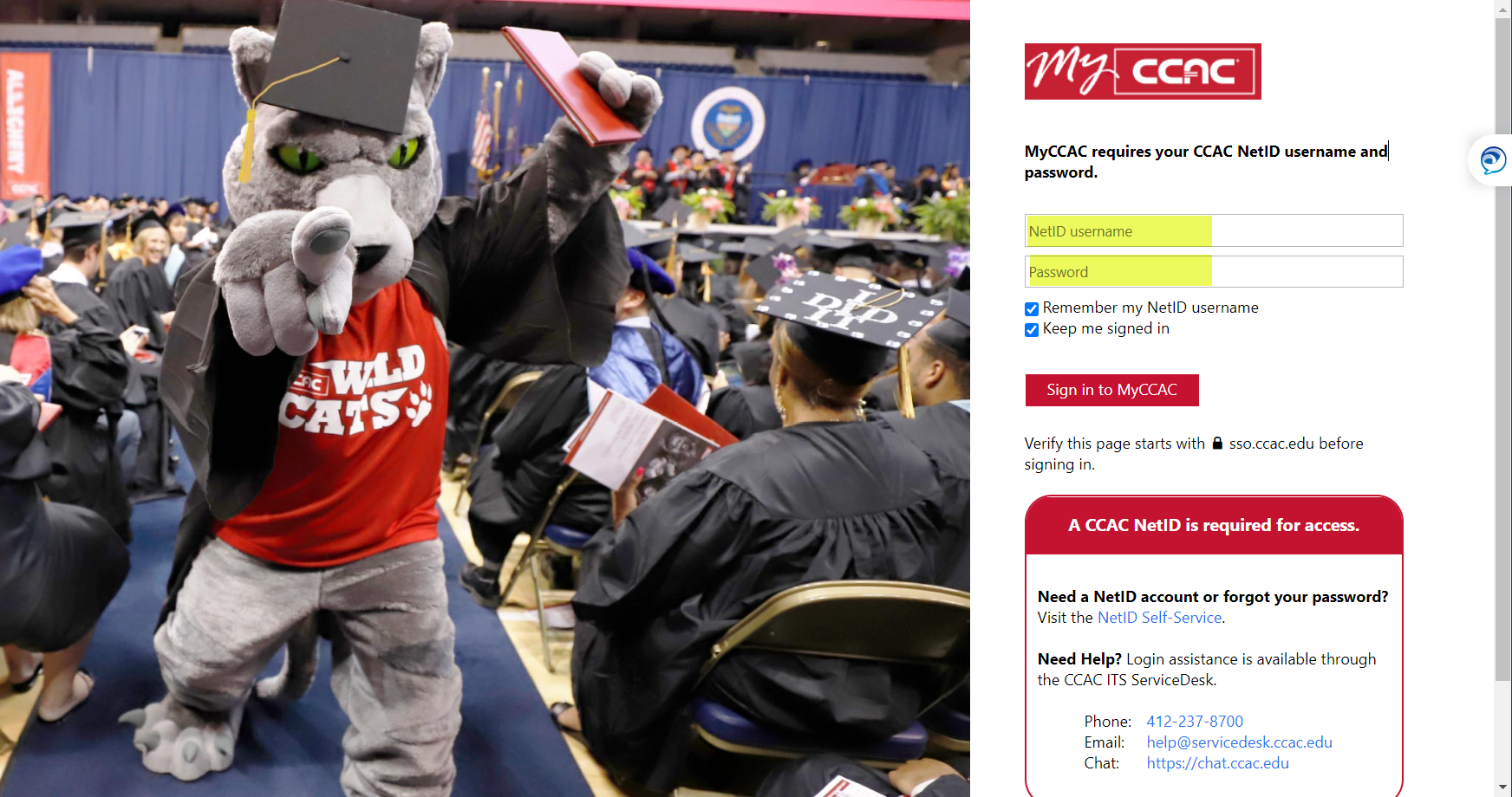 Requesting a Direct Stafford Loan through CCAC Self-Service - CCAC's ...