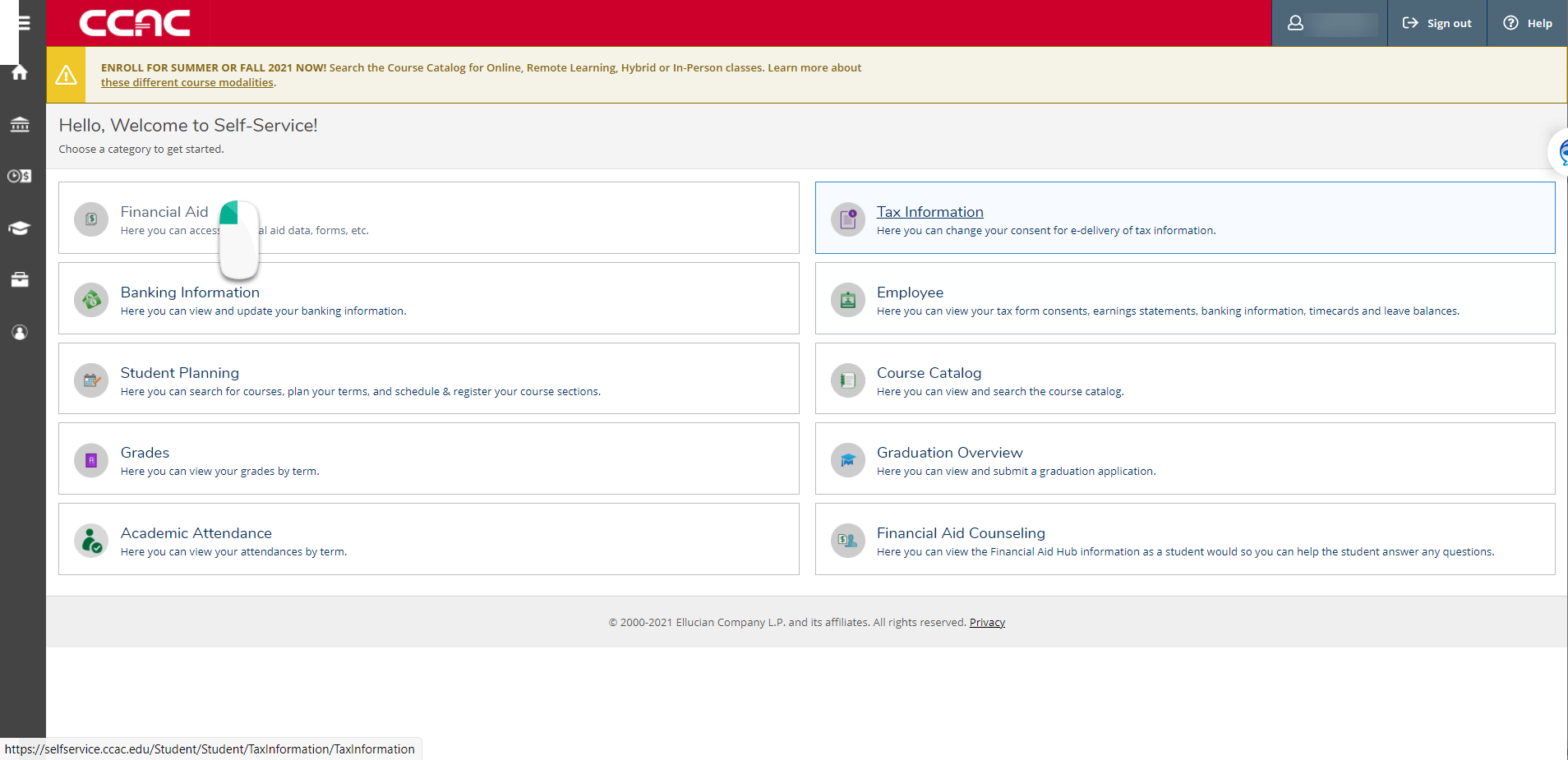 Requesting a Direct Stafford Loan through CCAC Self-Service - CCAC's ...