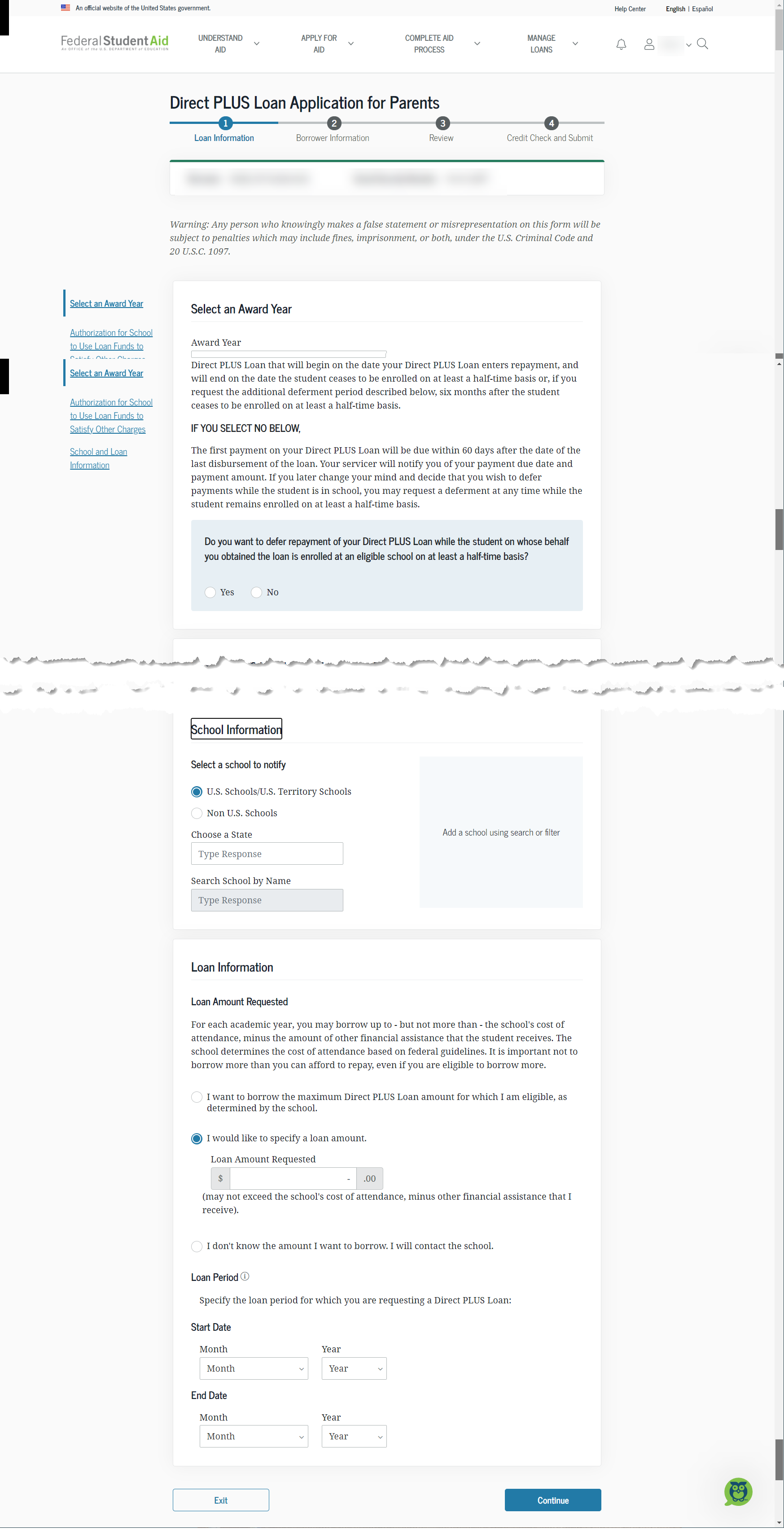 Requesting a Direct Parent Plus Loan - CCAC's Help Center