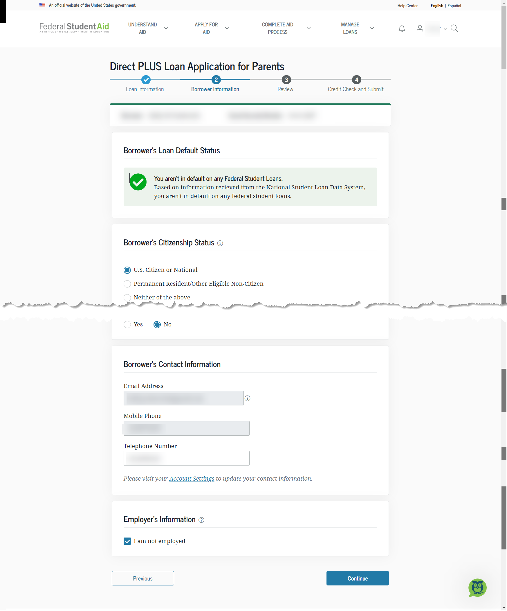 Requesting a Direct Parent Plus Loan - CCAC's Help Center