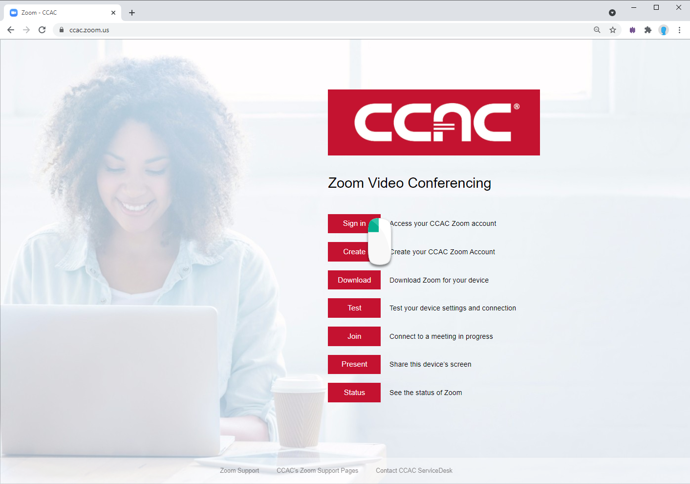 Zoom Meetings Advanced Guide (from your computer) - CCAC's Help Center