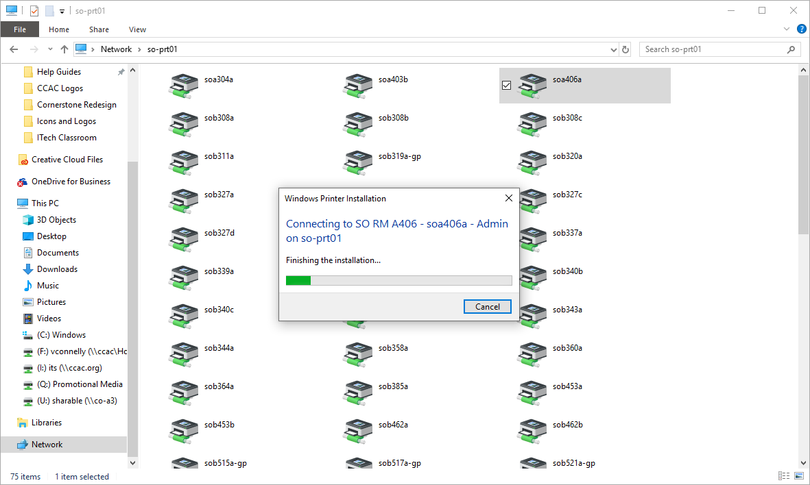 Adding A Network Printer To Your Computer CCAC s Help Center