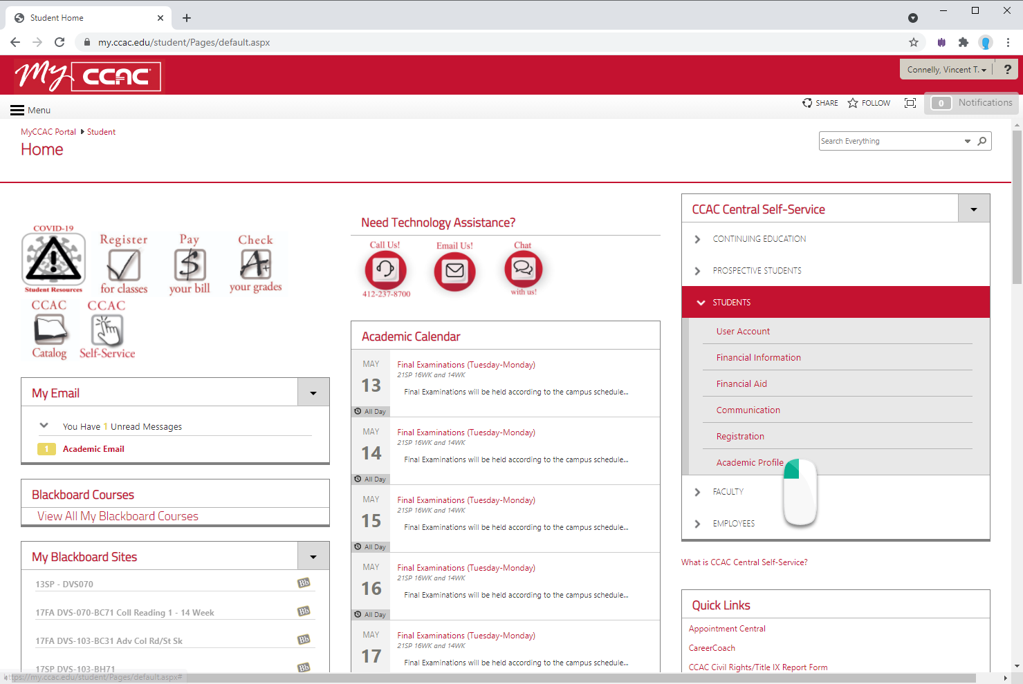 Verification of Enrollment - CCAC's Help Center