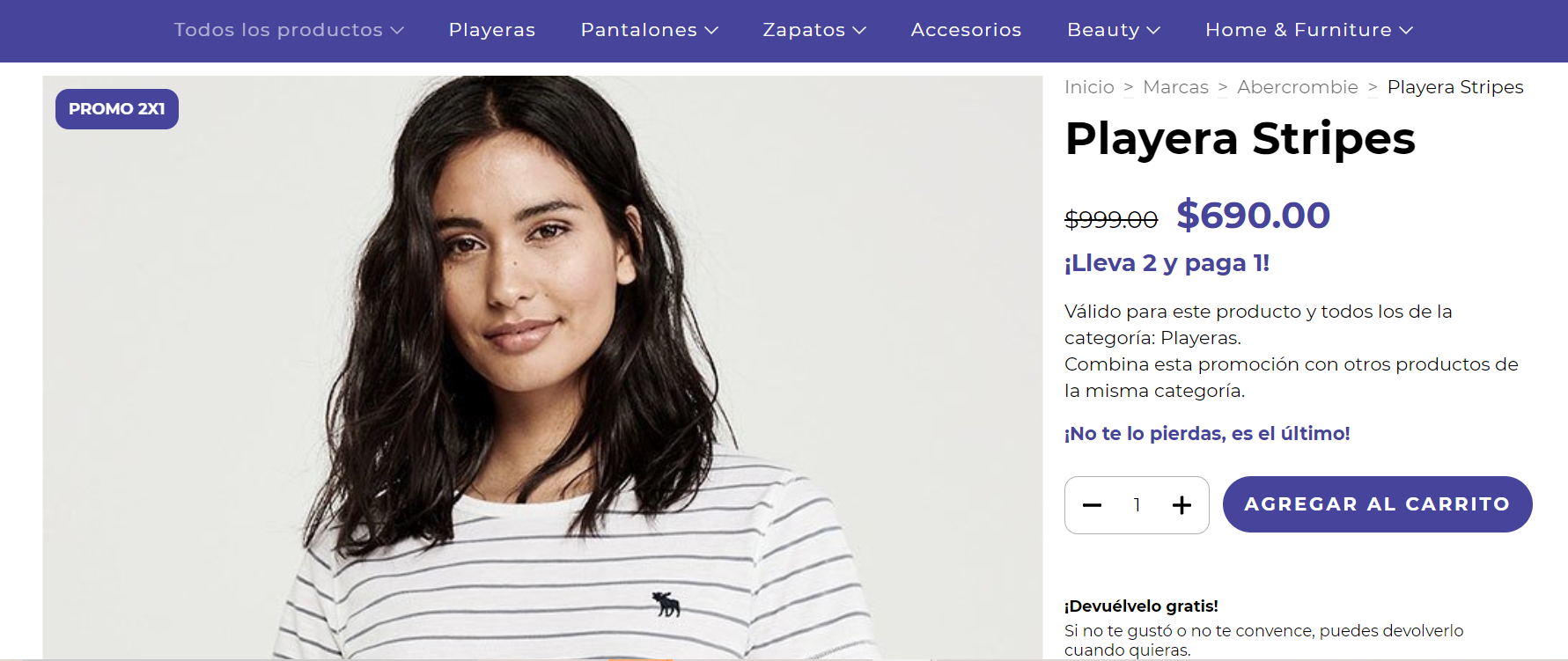 ¿Cómo ofrecer promociones de 3x2 y 2x1? - Tiendanube