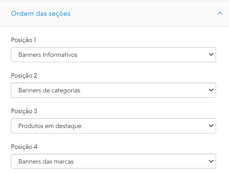 Como personalizar a página inicial da minha loja? - Nuvemshop