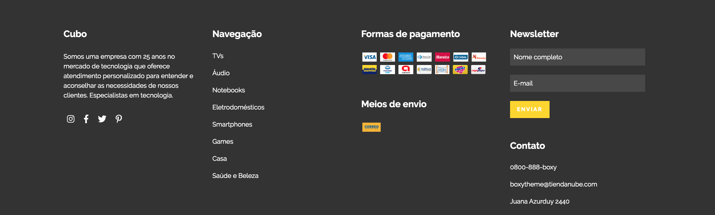 Como personalizar meu layout Cubo? - Nuvemshop