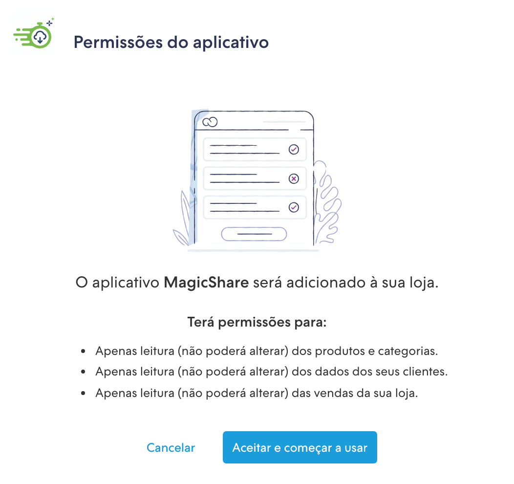 Como instalar o Magic Share? - Nuvemshop