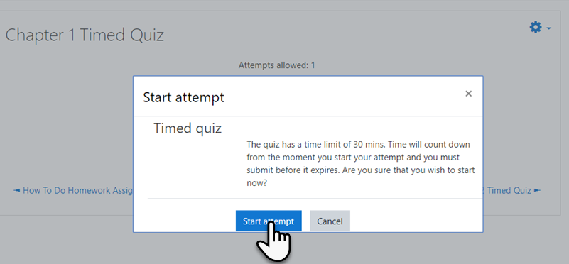 How to take a Quiz - Kellogg Community College