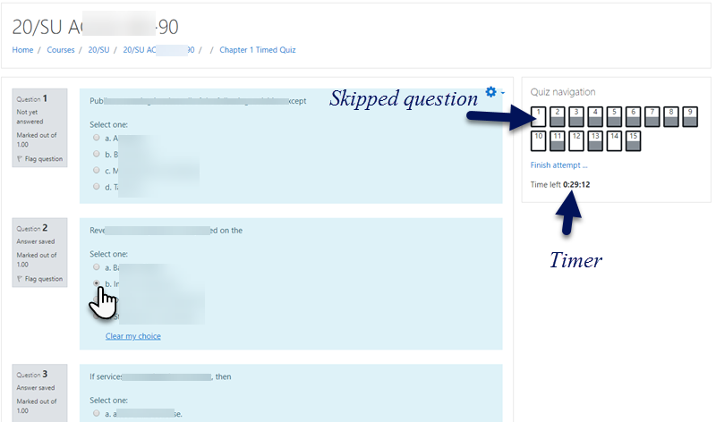 How to take a Quiz - Kellogg Community College