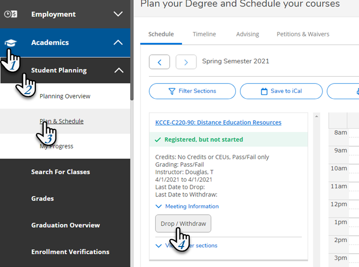 Drop/Withdraw from Classes - Kellogg Community College
