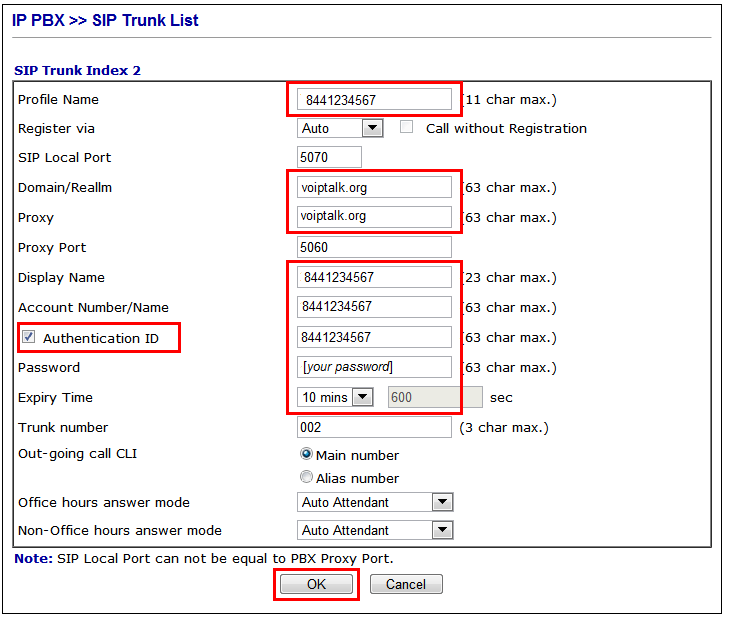 Configuring A Draytek Vigor Ippbx With A Voiptalk Sip Trunk Telappliant