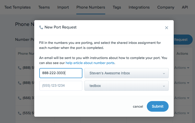 Port Phone Numbers to Follow Up Boss – Follow Up Boss - Help Center