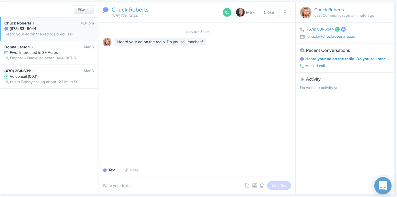Inbox Overview – Follow Up Boss - Help Center