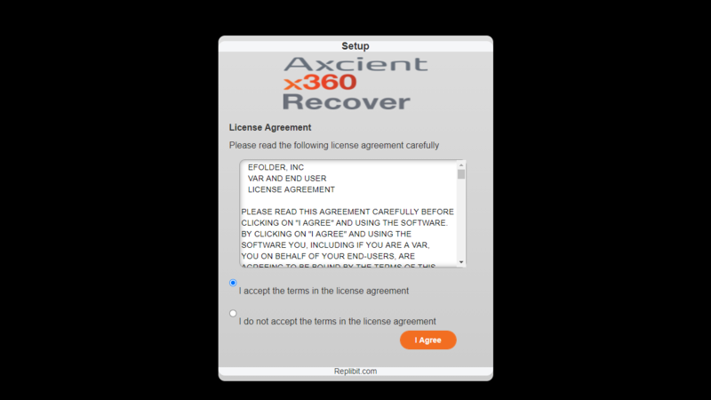 Configure a new BDR Appliance - x360Recover - Axcient