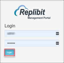 Log in to the Management Portal - x360Recover - Axcient