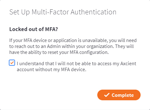 1. Use MFA and SSO - x360Recover Manager - Axcient