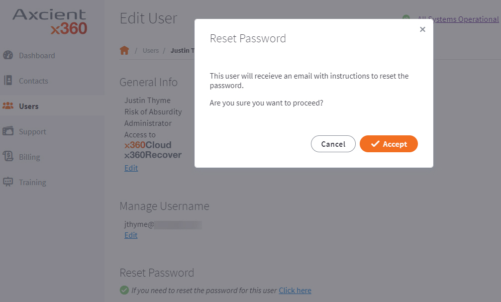 1. Use MFA and SSO - x360Recover Manager - Axcient