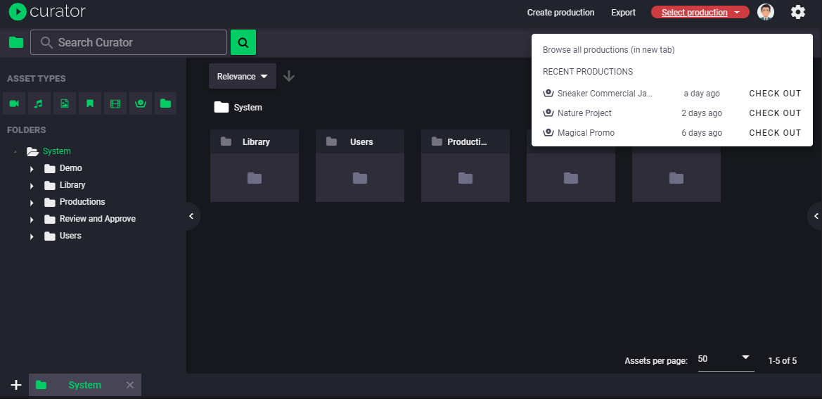 IPV Curator — Working with Curator Productions in the Curator for Adobe ...