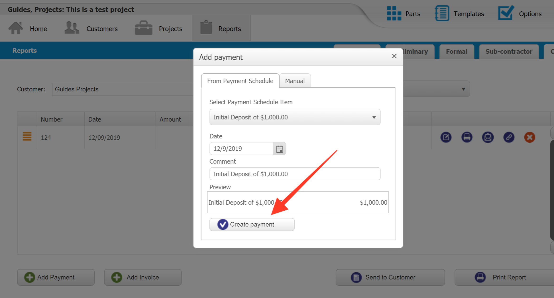 Create an Invoice - Clear Estimates