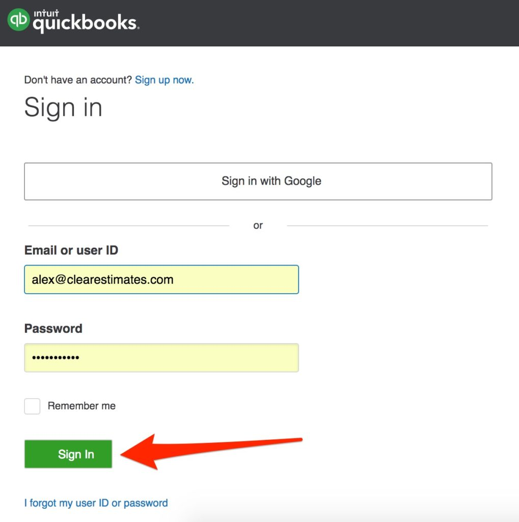 Quickbooks Online Login