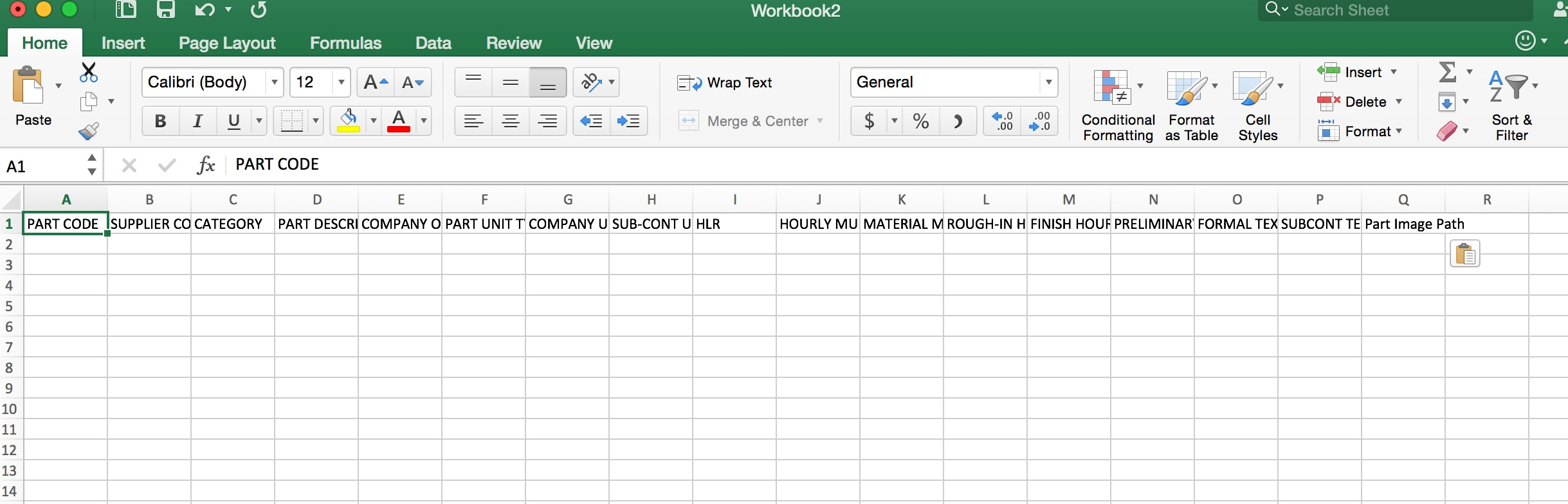 Importing Your Own Parts Clear Estimates
