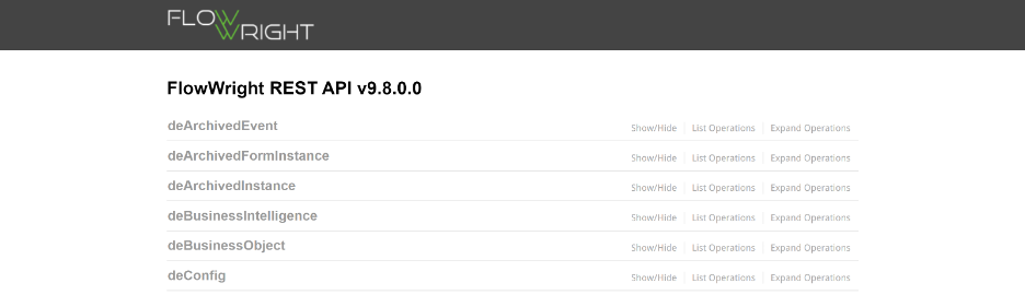 REST API Guide - FlowWright
