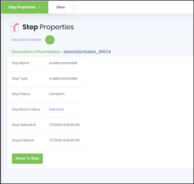 Evaluate decision table - FlowWright