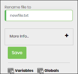 Rename File in FTP Server - FlowWright