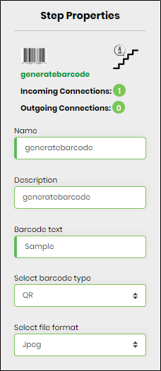 Generate barcode - FlowWright