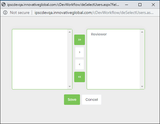 Get users for roles - FlowWright