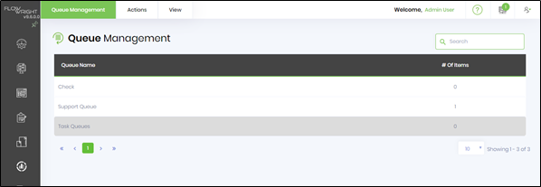 Route to queue - FlowWright