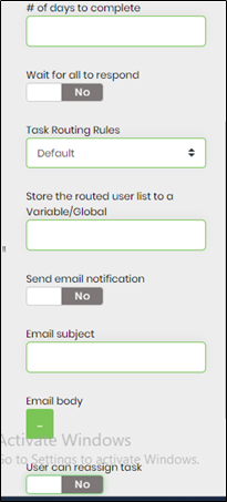 Route tasks to roles - FlowWright
