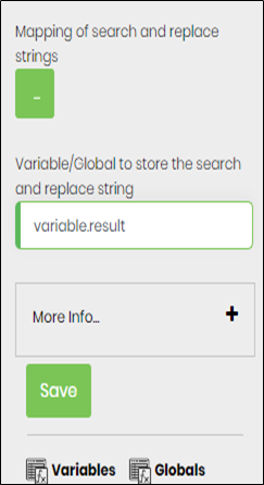Search and replace string - FlowWright