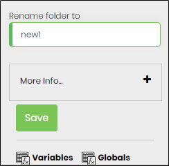 sftpRenameFolder Step - FlowWright