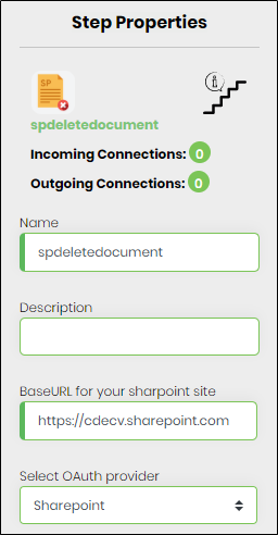 Delete a SharePoint document - FlowWright