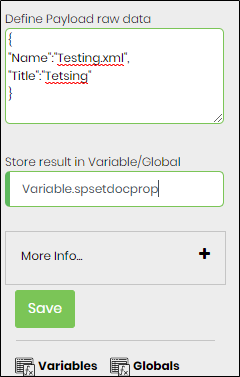 Set SharePoint document Properties - FlowWright