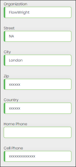 Create the vCard - FlowWright