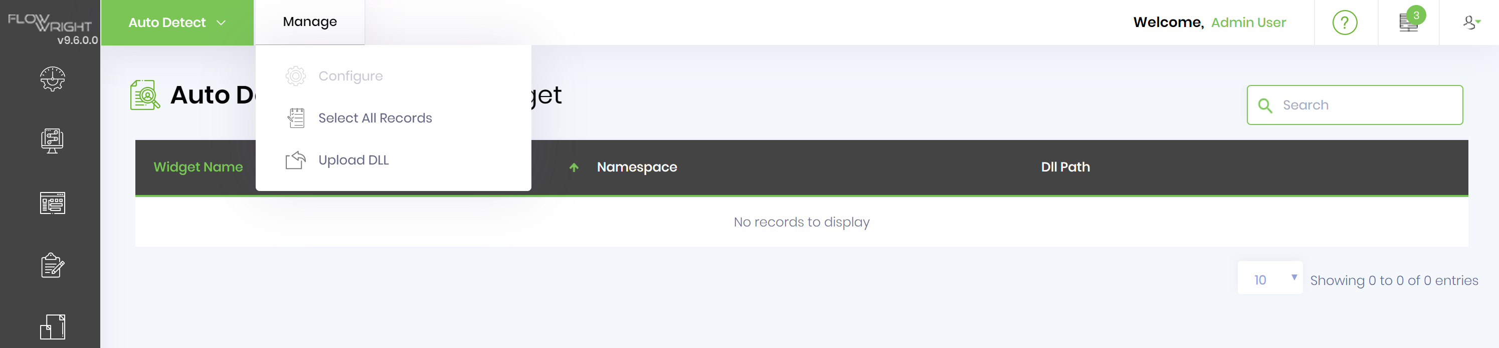 Dashboard Pie Chart Widget Flowwright