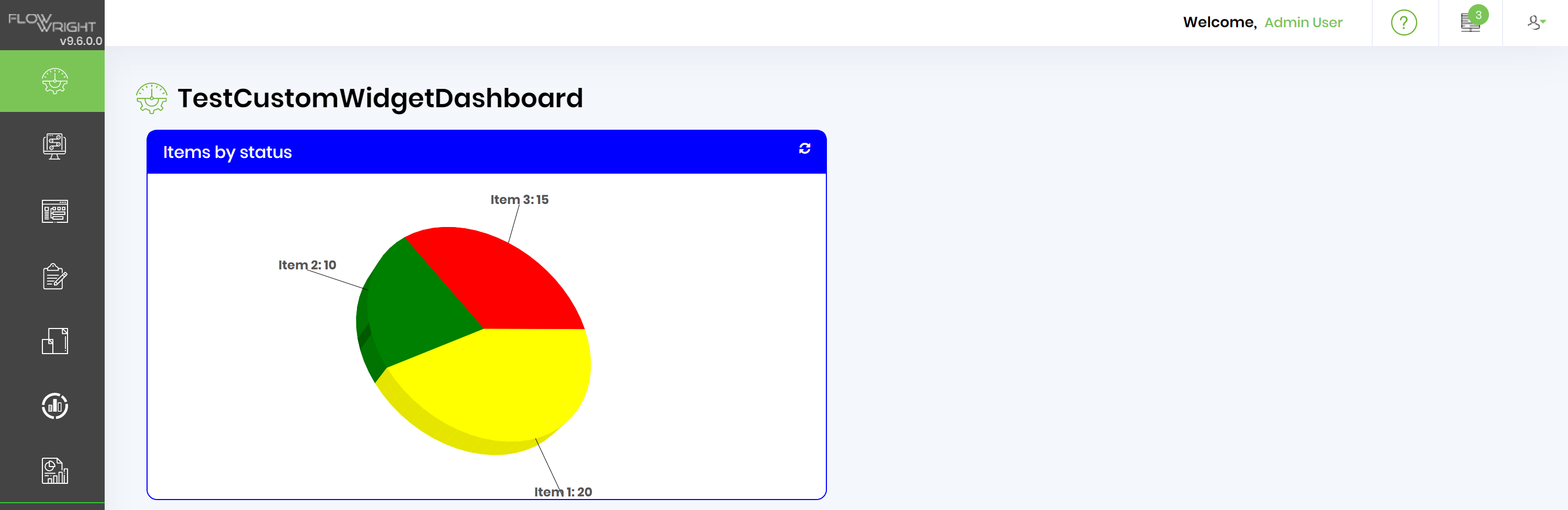 How To Build A Dashboard Pie Chart Widget - FlowWright
