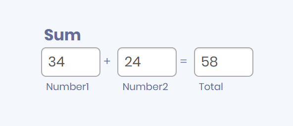 Simple Form Widget - Example 1 - FlowWright