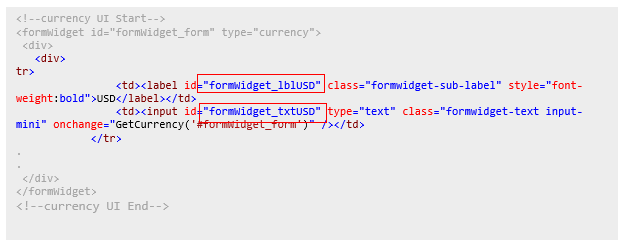 Simple Form Widget - Example 2 - FlowWright