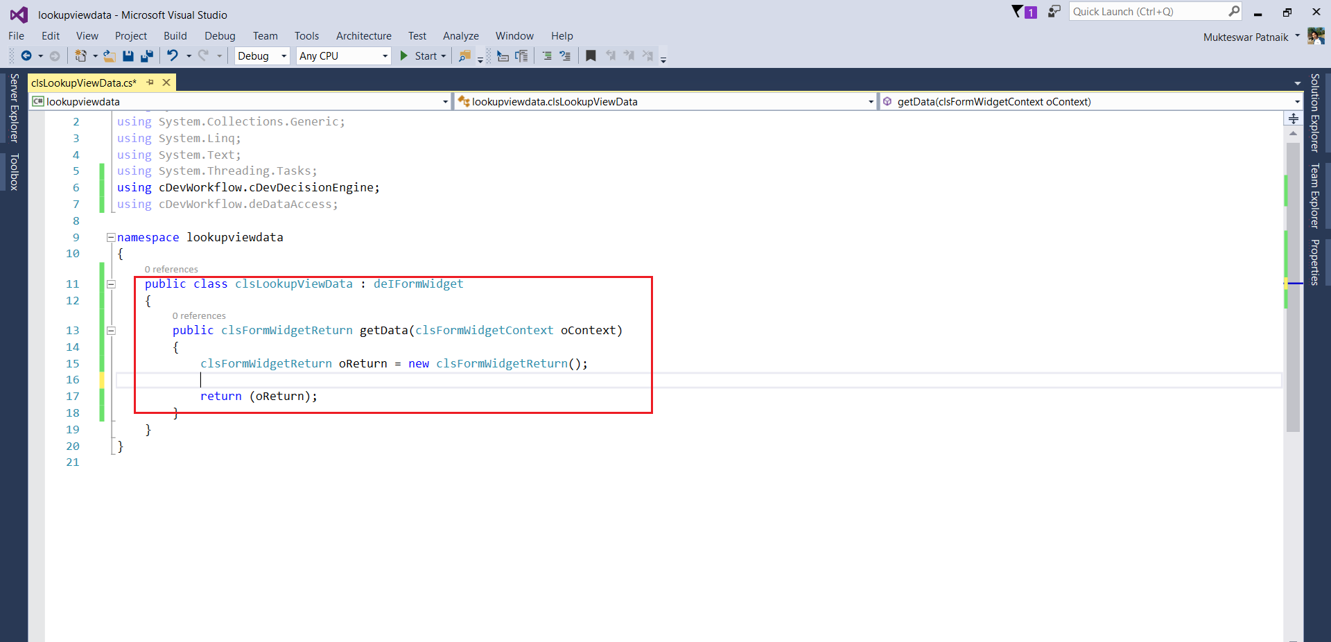 How To Build A Simple Form Widget - Example 3 - FlowWright