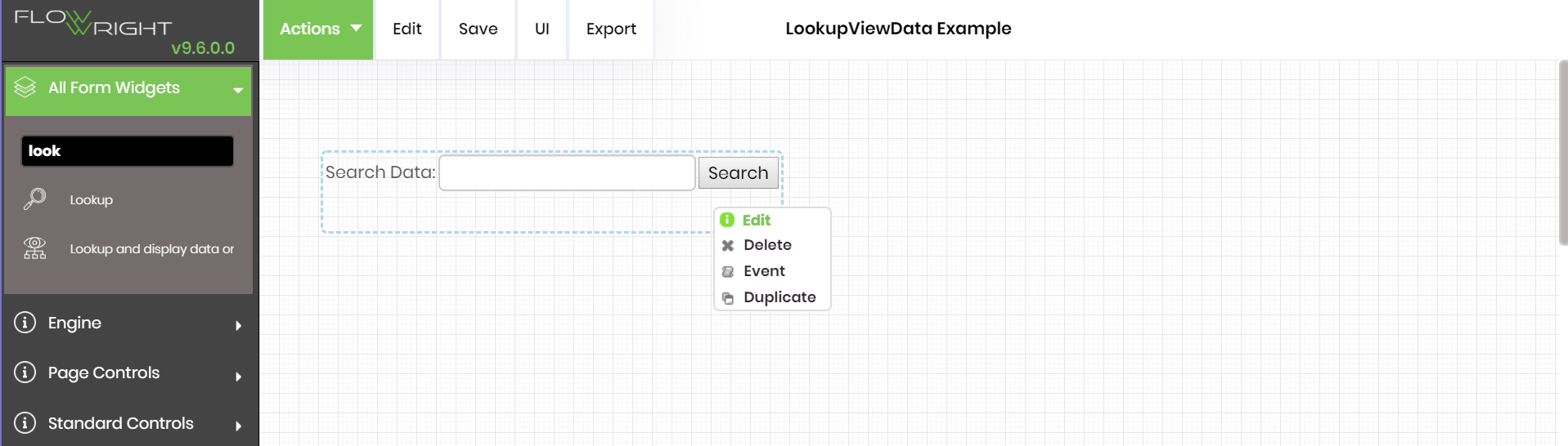 How To Build A Simple Form Widget - Example 3 - FlowWright