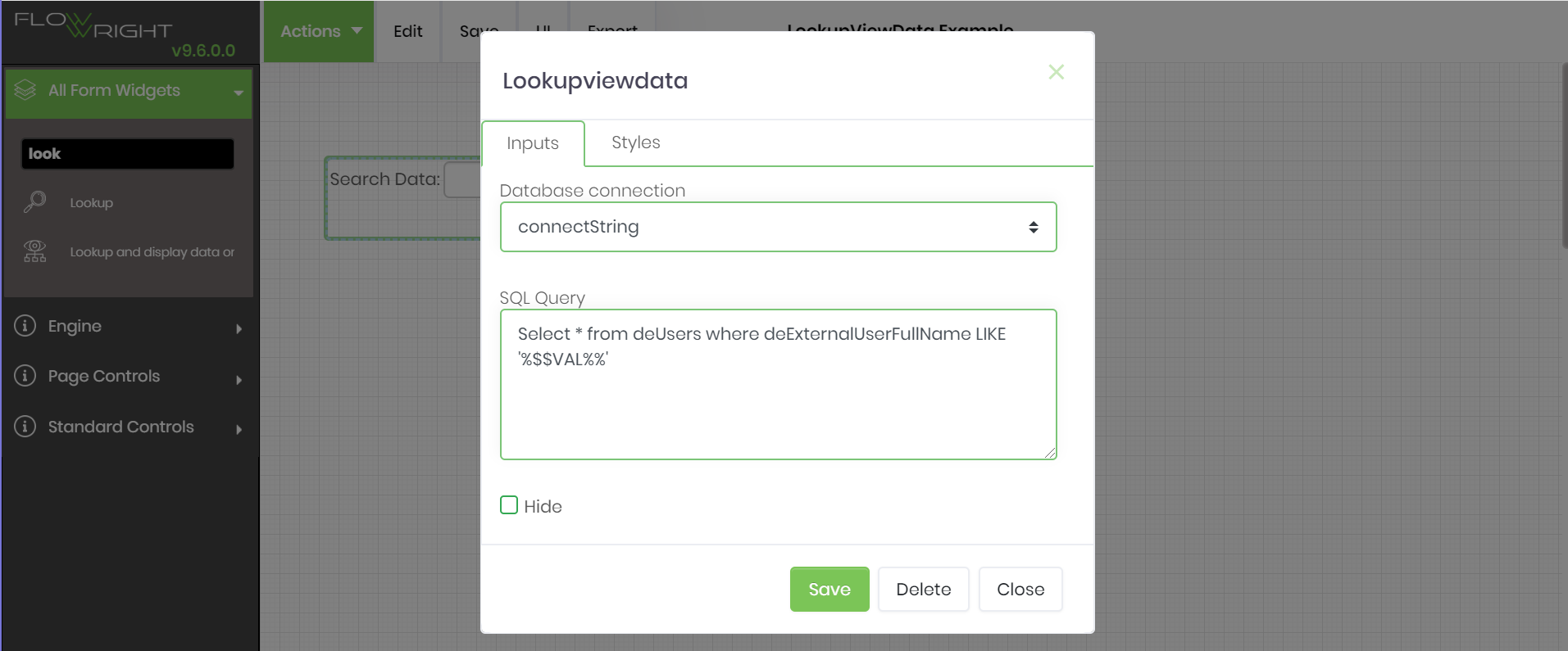 How To Build A Simple Form Widget - Example 3 - FlowWright