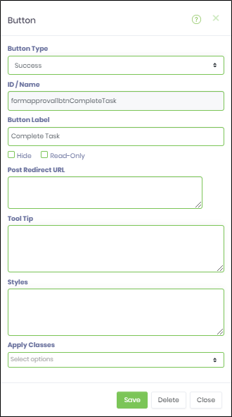 FormApproval Widget - FlowWright