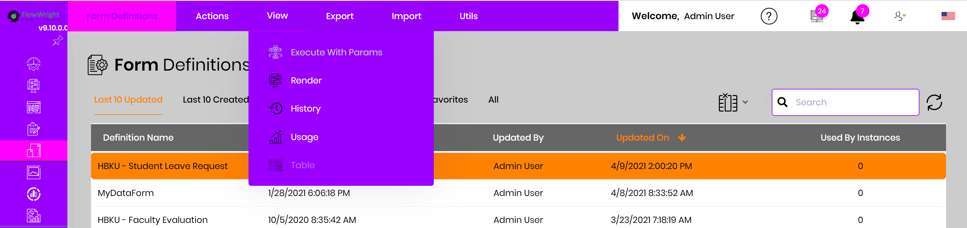 Launch a workflow using an URL - FlowWright