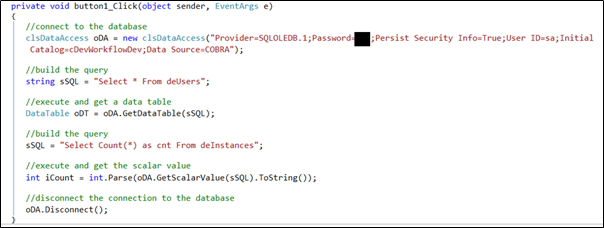 How To Use FlowWright's Data Access Layer - FlowWright