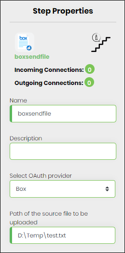 Upload File to Box - FlowWright