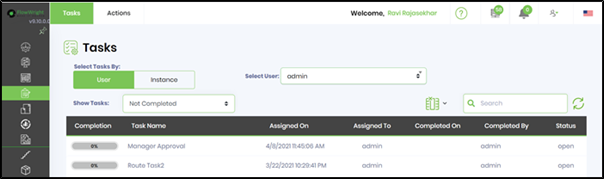 Controlling UI pages within your application - FlowWright