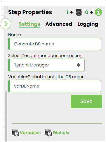 clsgeneratedbname Step - FlowWright